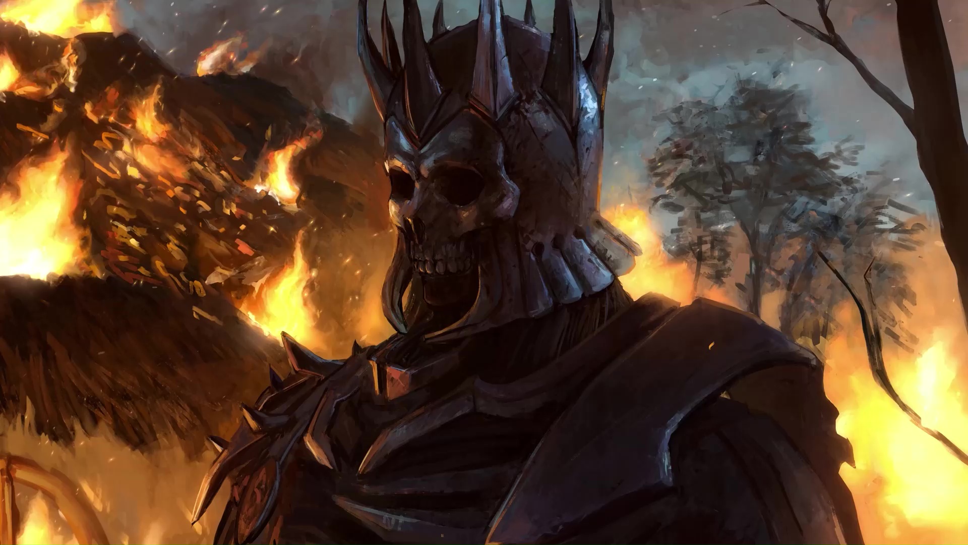 Eredin The Witcher 3: Wild Hunt Live Wallpaper - WallpaperWaifu