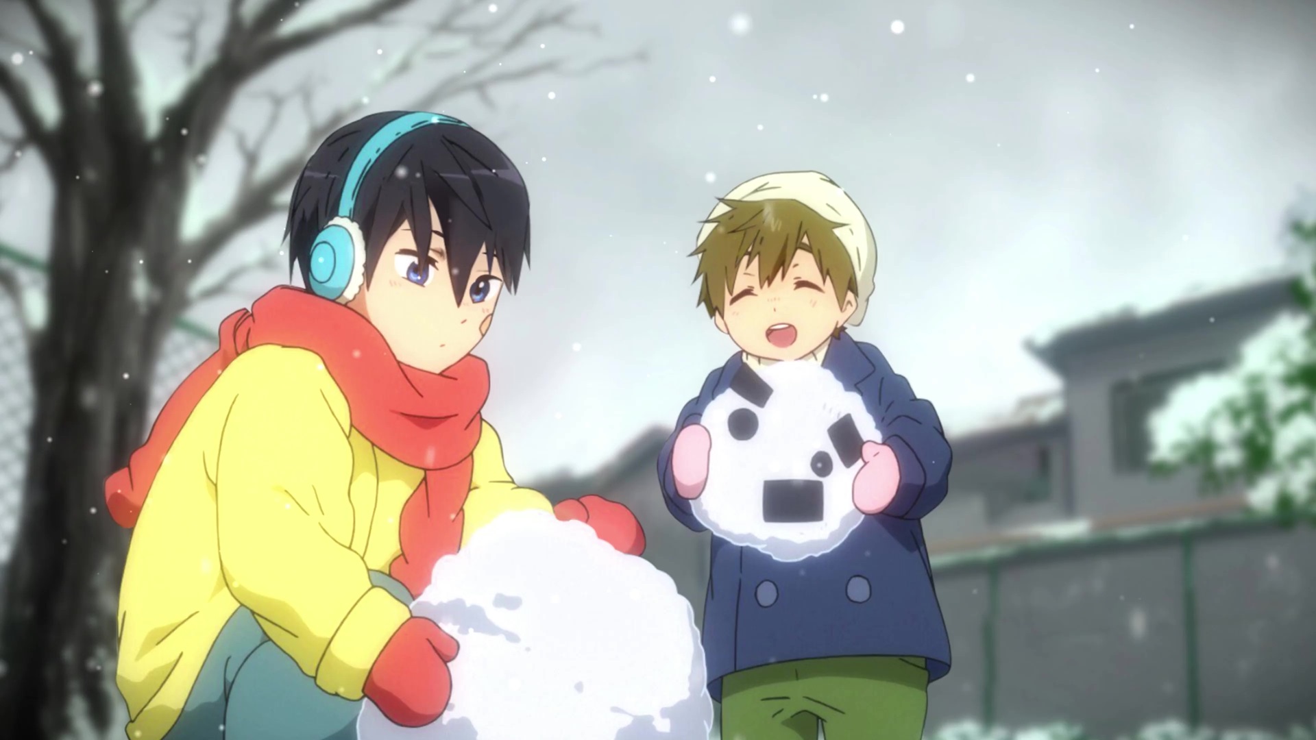 Haru and Mako Free! Live Wallpaper - WallpaperWaifu