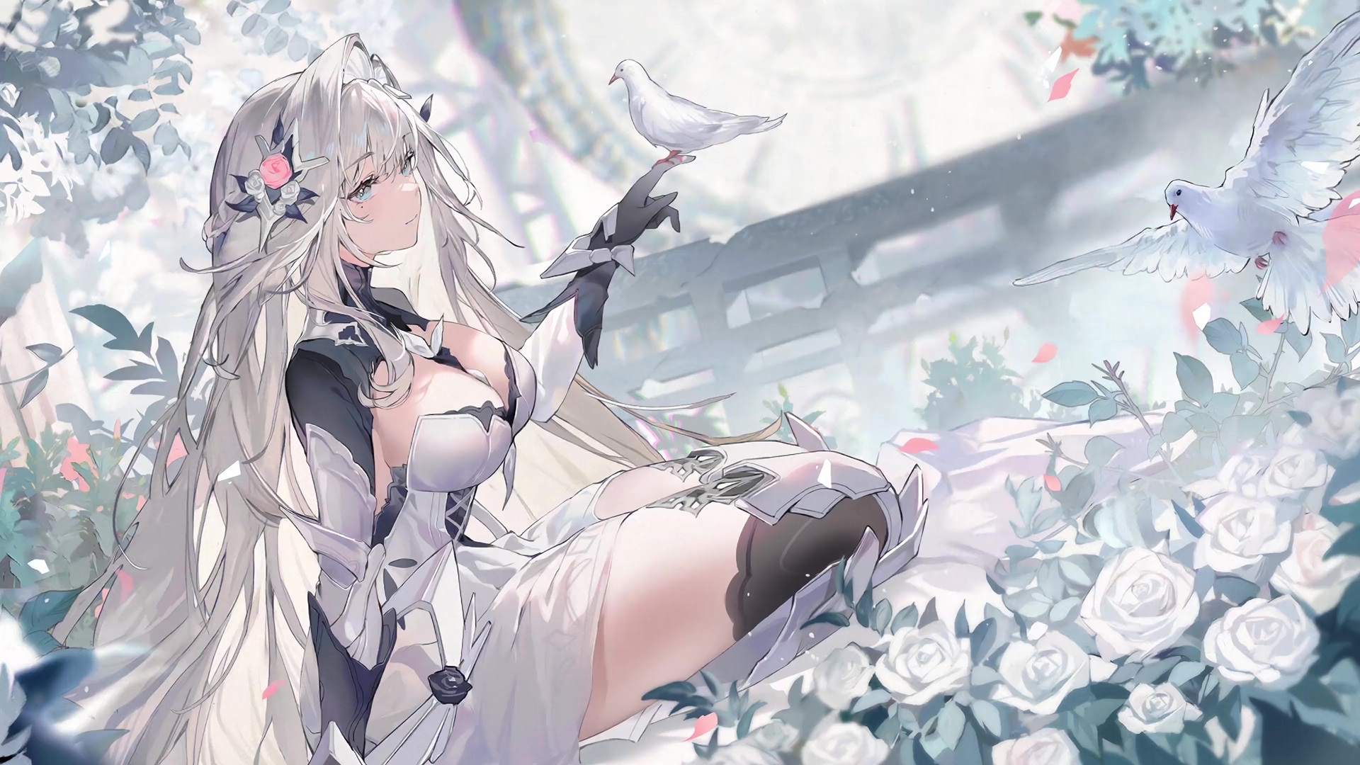 Solitary Dream Bianca Stigmata Punishing: Gray Raven Live Wallpaper - WallpaperWaifu
