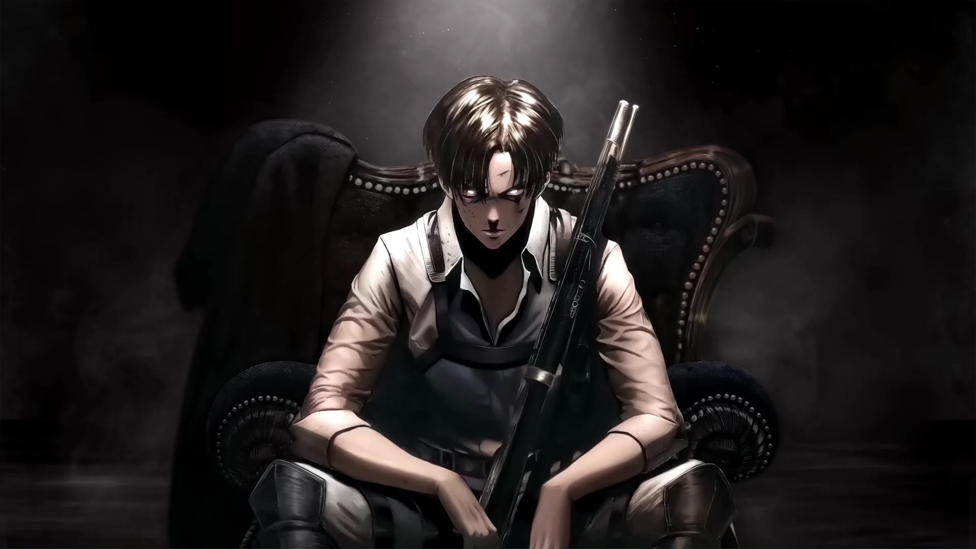 Levi Ackerman Attack on Titan Live Wallpaper - WallpaperWaifu