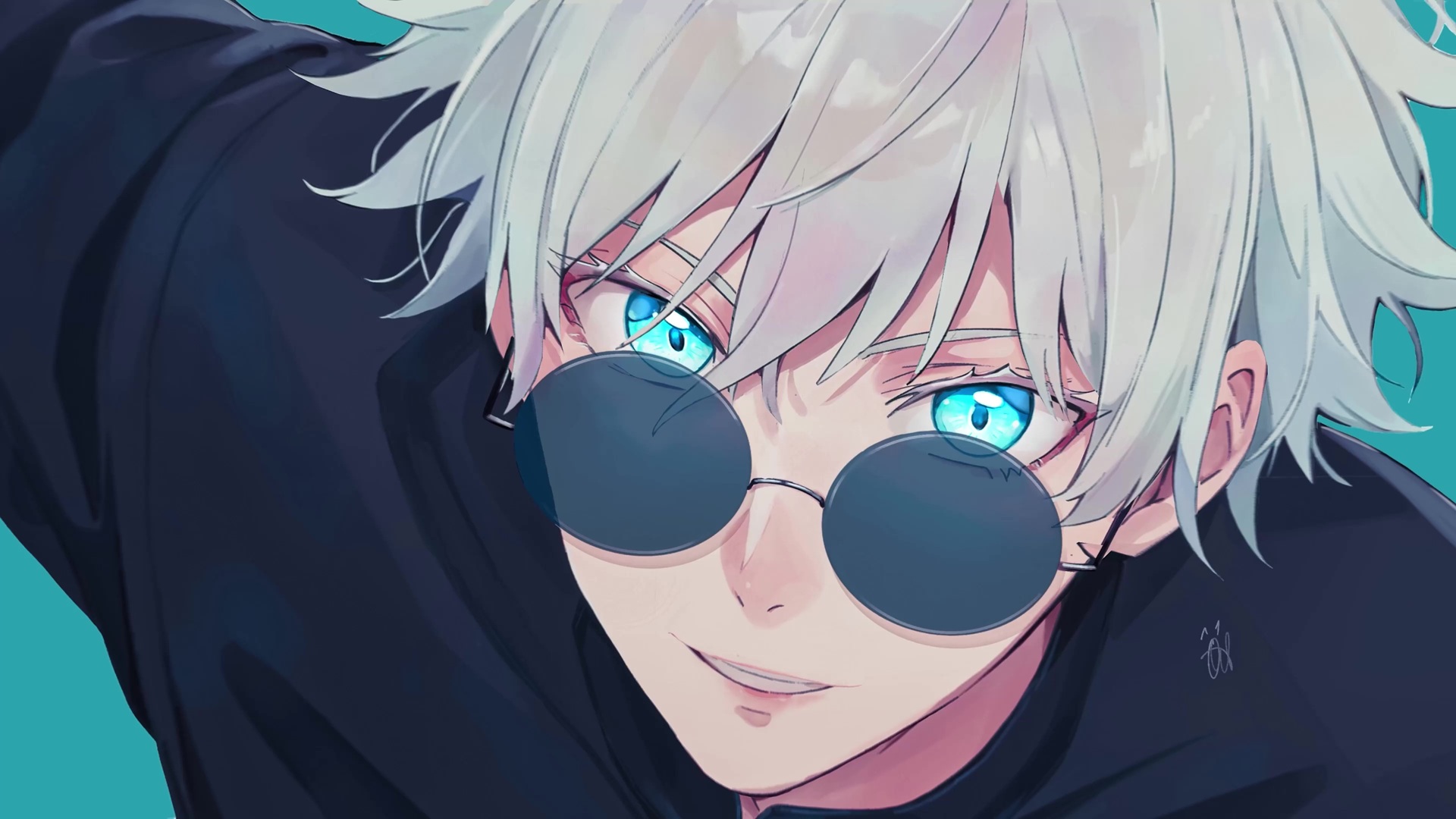 Gojo Satoru Sunglasses Jujutsu Kaisen Live Wallpaper - WallpaperWaifu