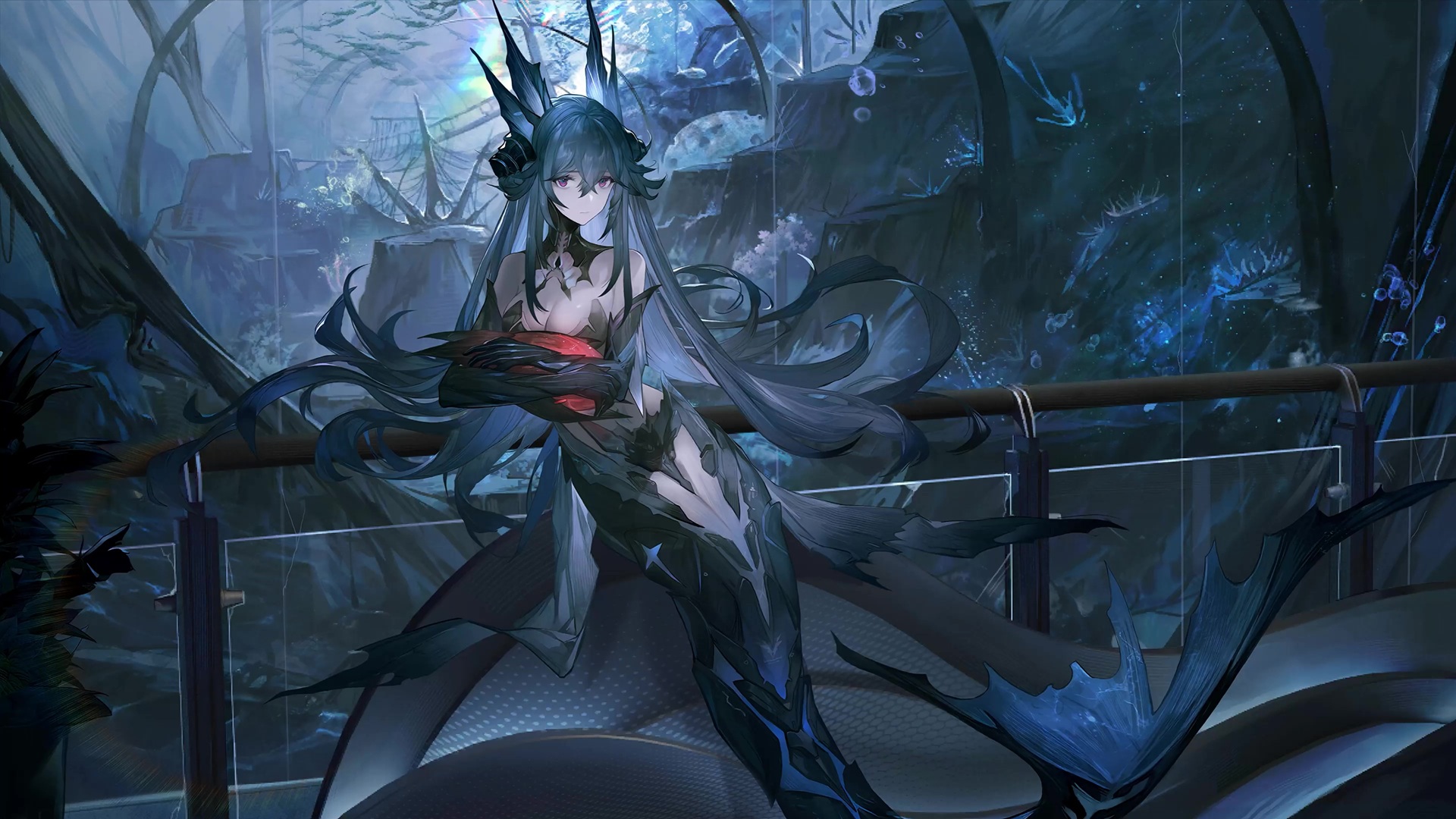 Lamia Lost Lullaby Punishing: Gray Raven Live Wallpaper - WallpaperWaifu