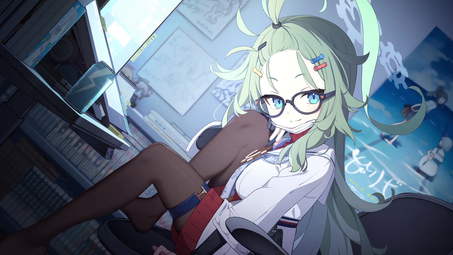 Himeki Meru Blue Archive Live Wallpaper - WallpaperWaifu