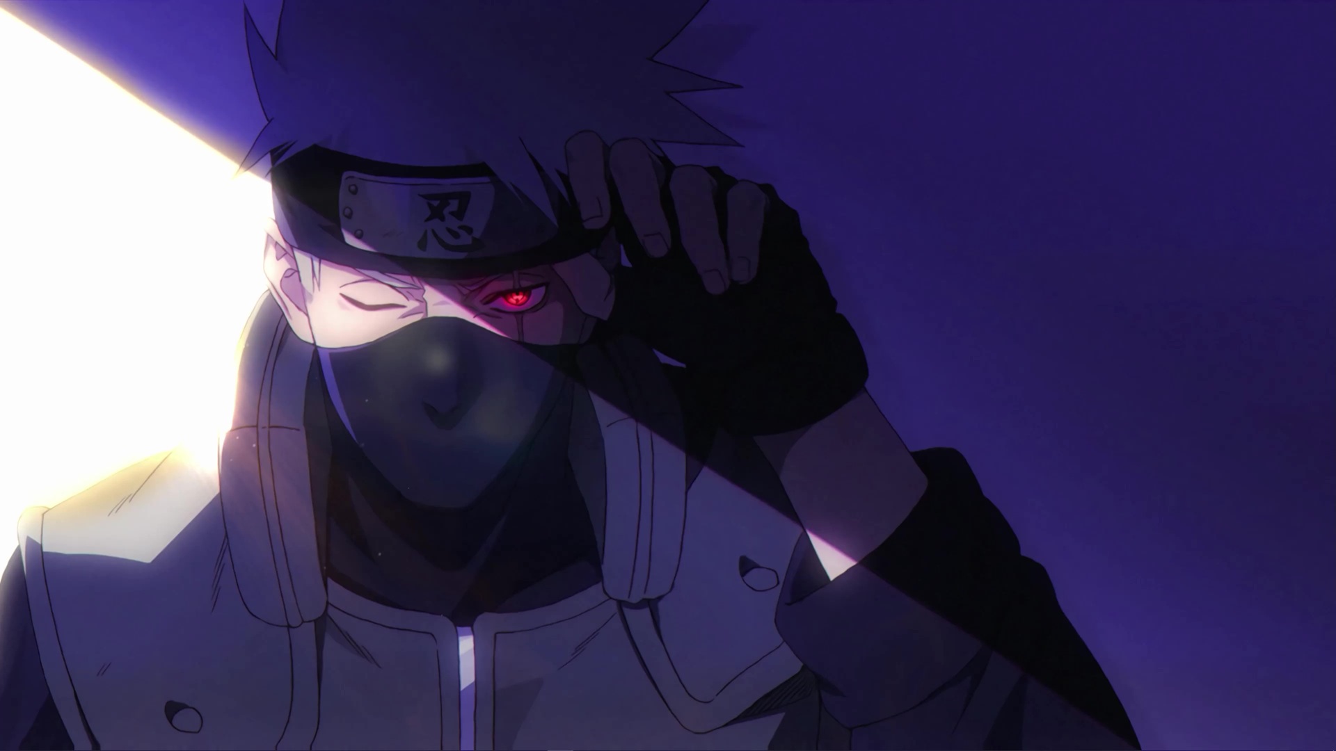 Kakashi Hatake Sharingan Eye Live Wallpaper - WallpaperWaifu