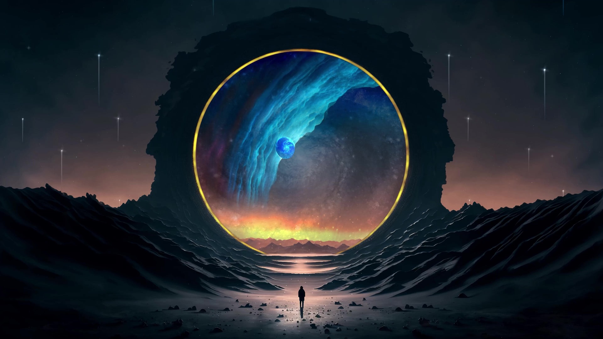 Portal into the Abyss Space Live Wallpaper - WallpaperWaifu