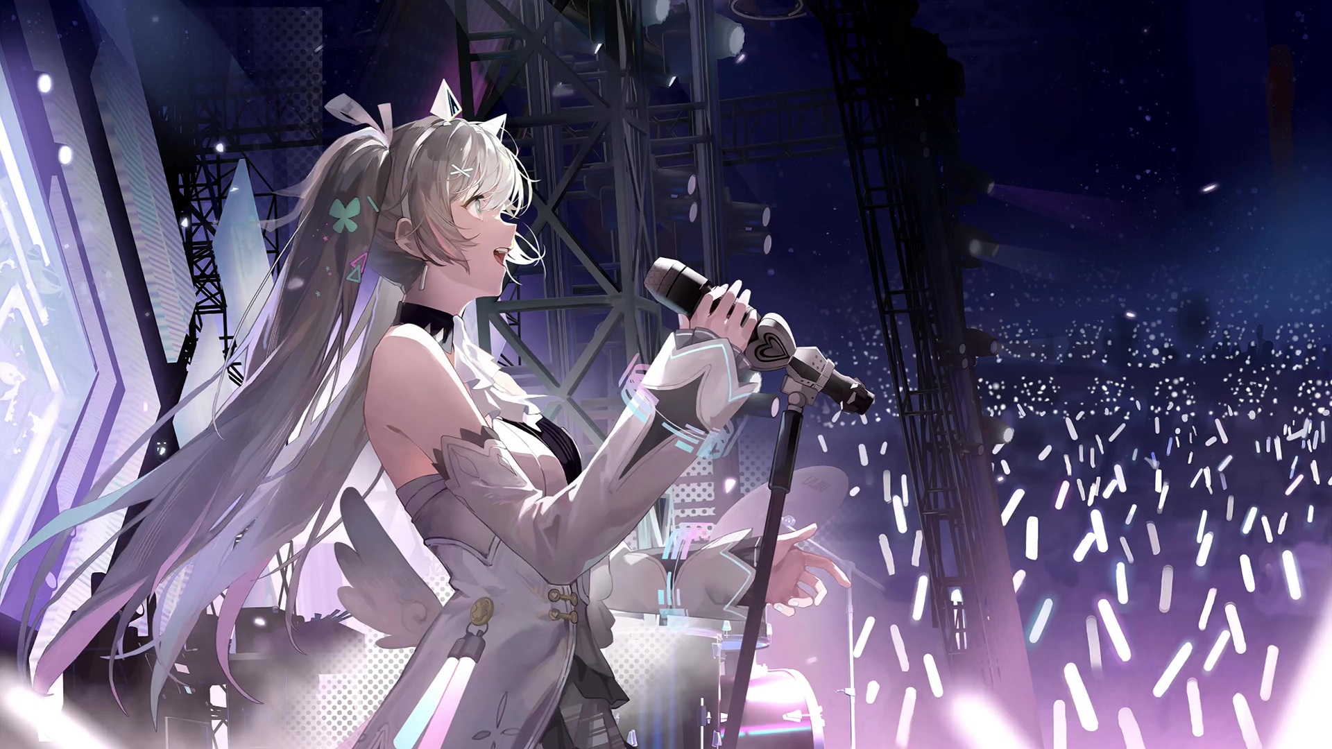 Singer Karenina Scire Punishing: Gray Raven Live Wallpaper - WallpaperWaifu