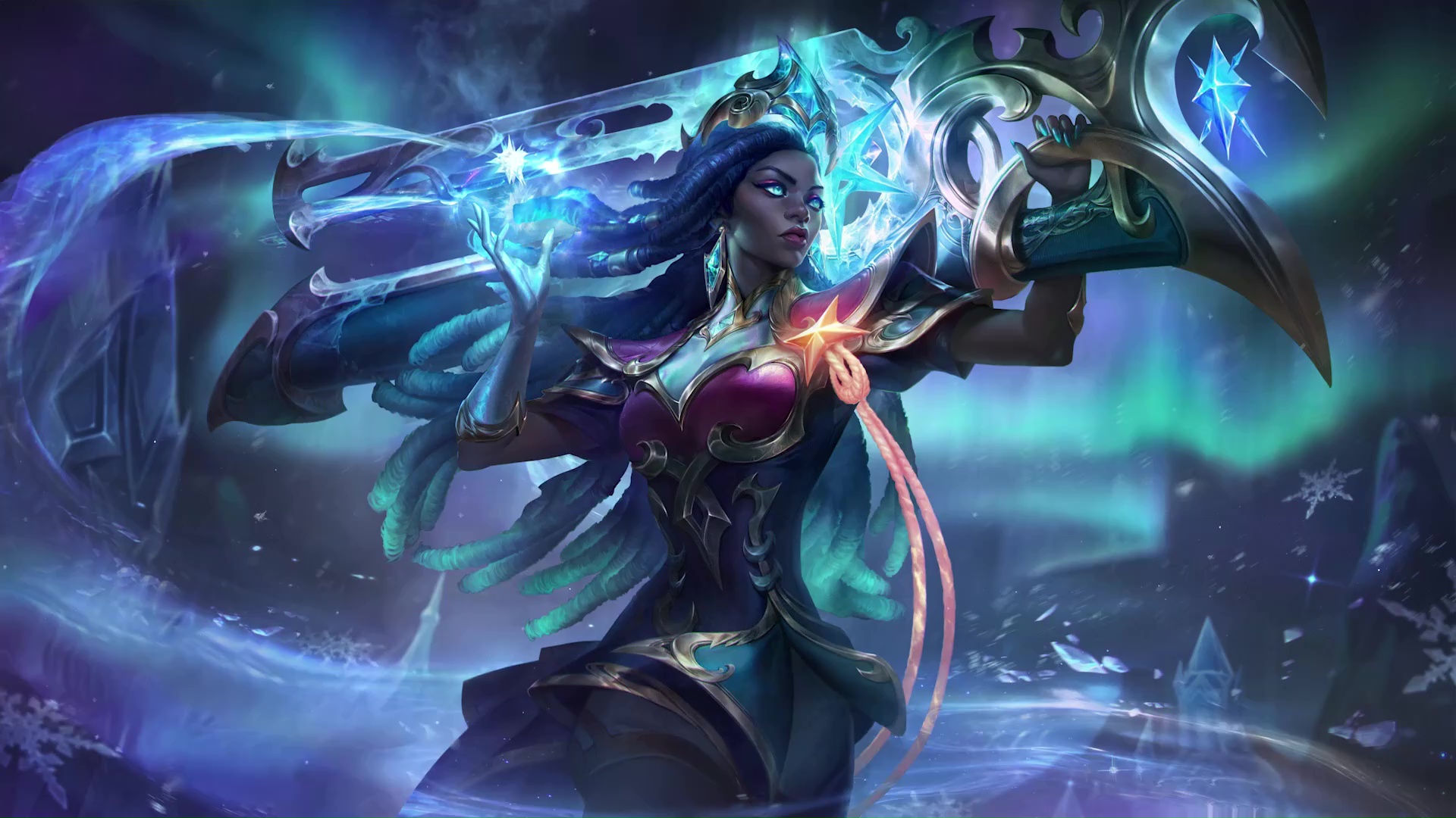Winterblessed Senna League of Legends Live Wallpaper - WallpaperWaifu