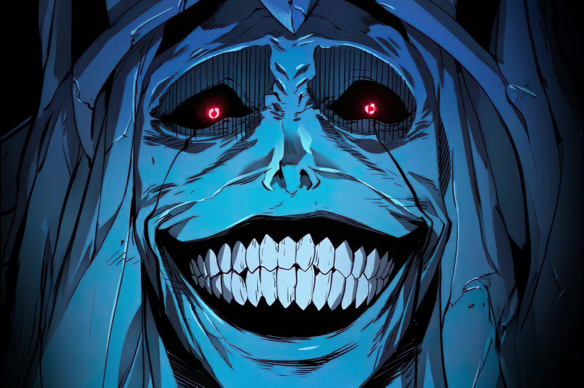 Statue of God Grin Smile Solo Leveling Live Wallpaper - WallpaperWaifu