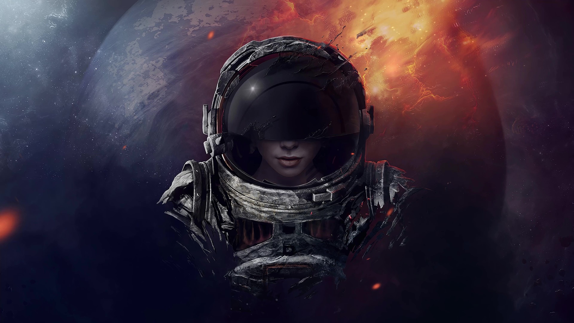 Dead Astronauts Live Wallpaper - WallpaperWaifu