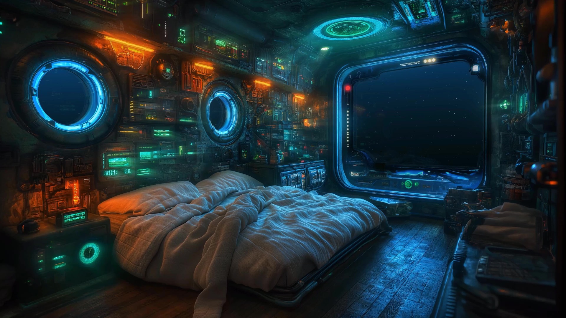 Bedroom in Ocean Live Wallpaper - WallpaperWaifu